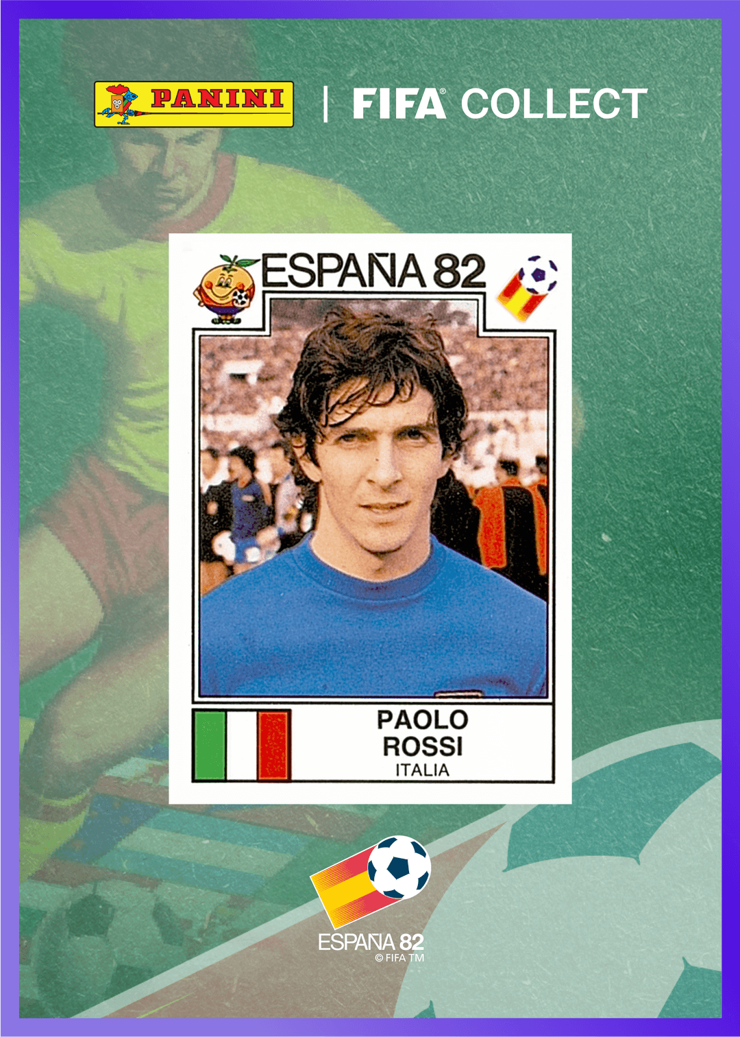 Paolo Rossi - SPAIN 1982 - FIFA Collect
