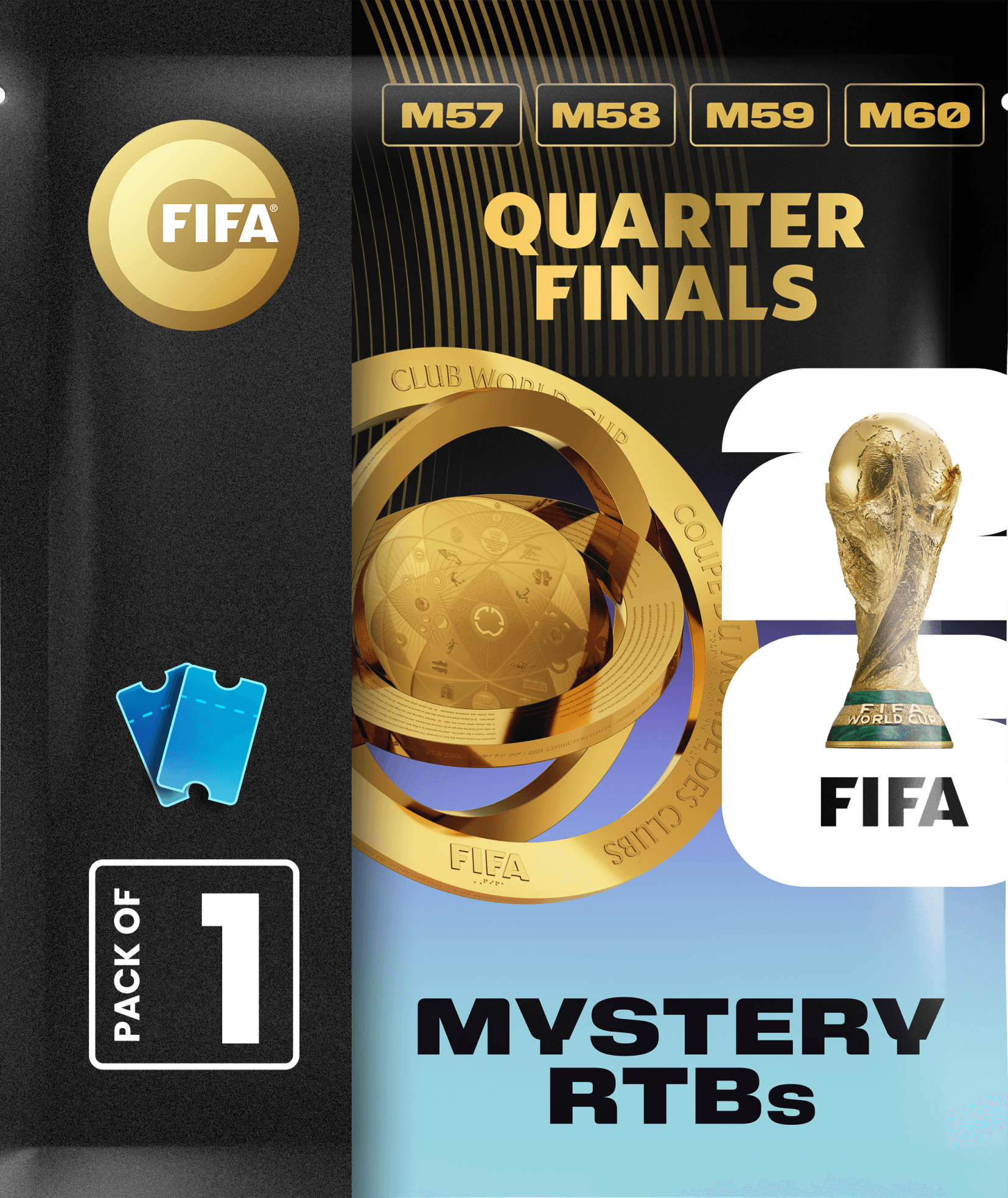 RTB up to Quarter-Finals + Tickets to Quarter-Finals - FIFA Collect