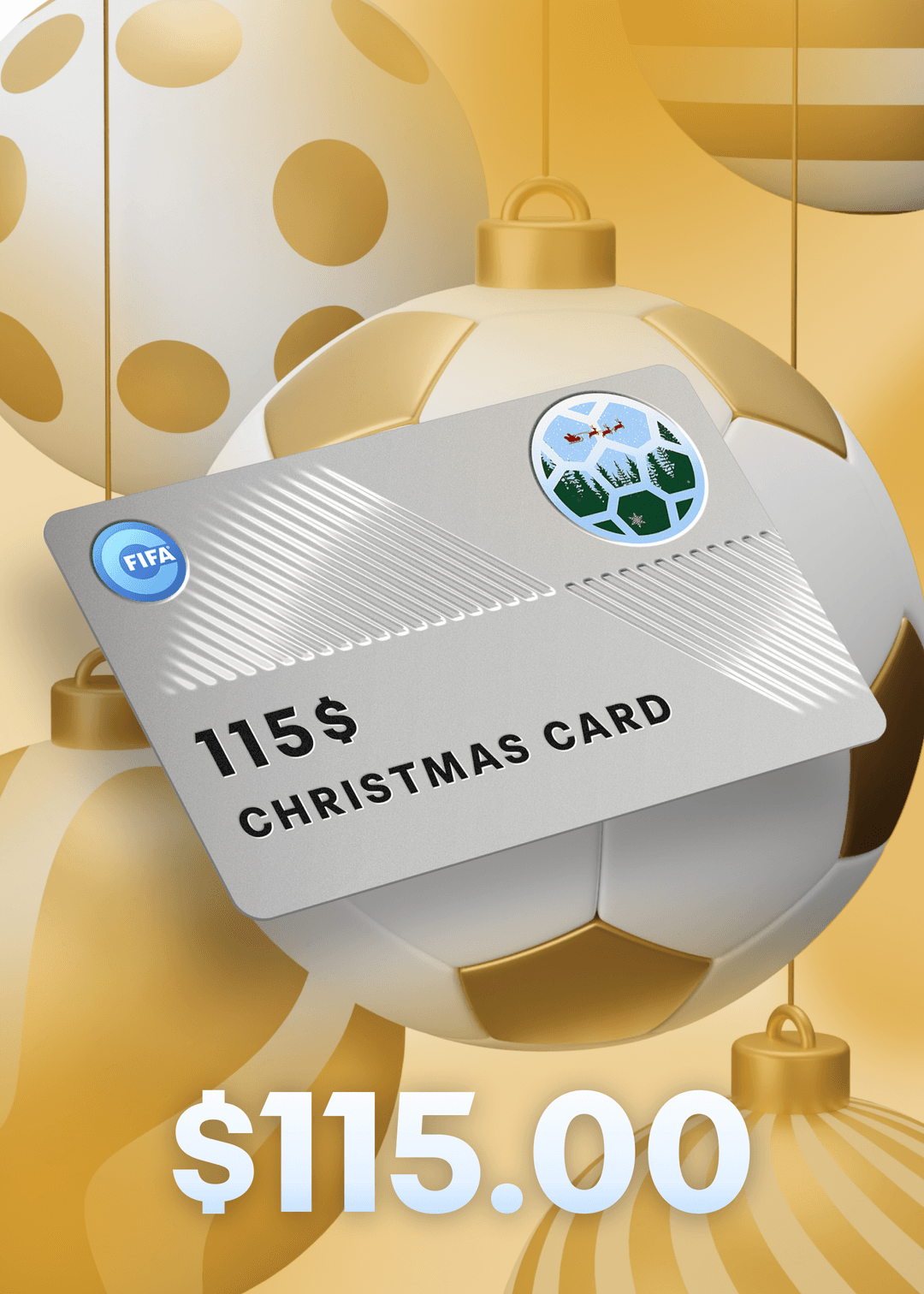 $115 FIFA Collect Christmas Card - FIFA Collect