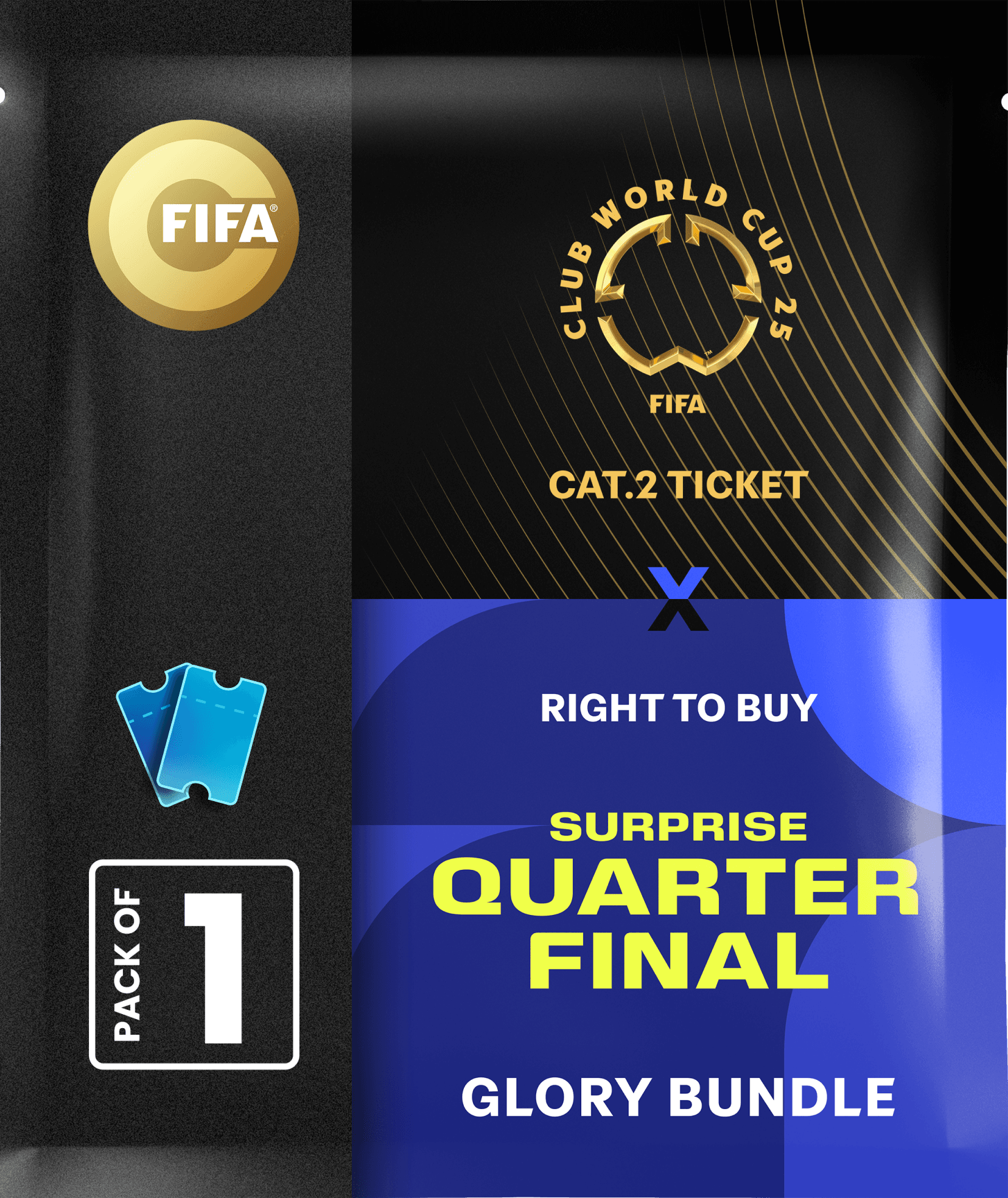Combo Reward: 4X Tickets FIFA Club World Cup 2025™ M20 + RTB M98 to ...