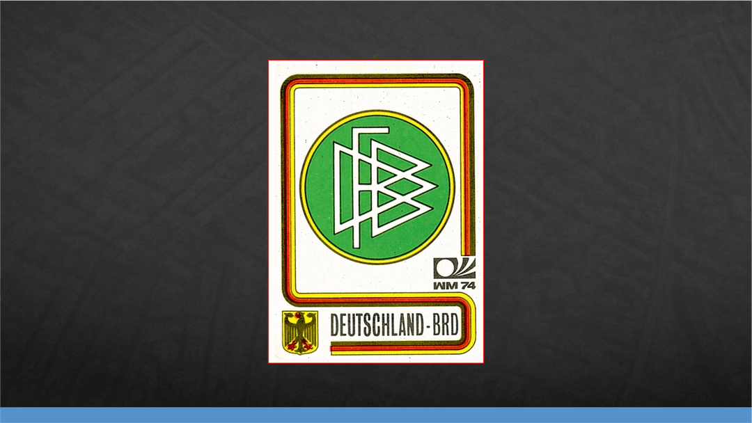 West Germany Team Badge - München 1974 - FIFA Collect