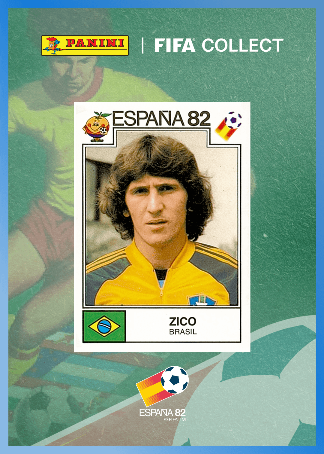 Zico - SPAIN 1982 - FIFA Collect