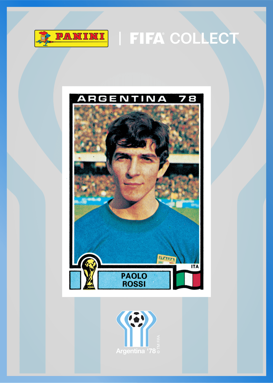 Paolo Rossi - ARGENTINA 1978 - FIFA Collect