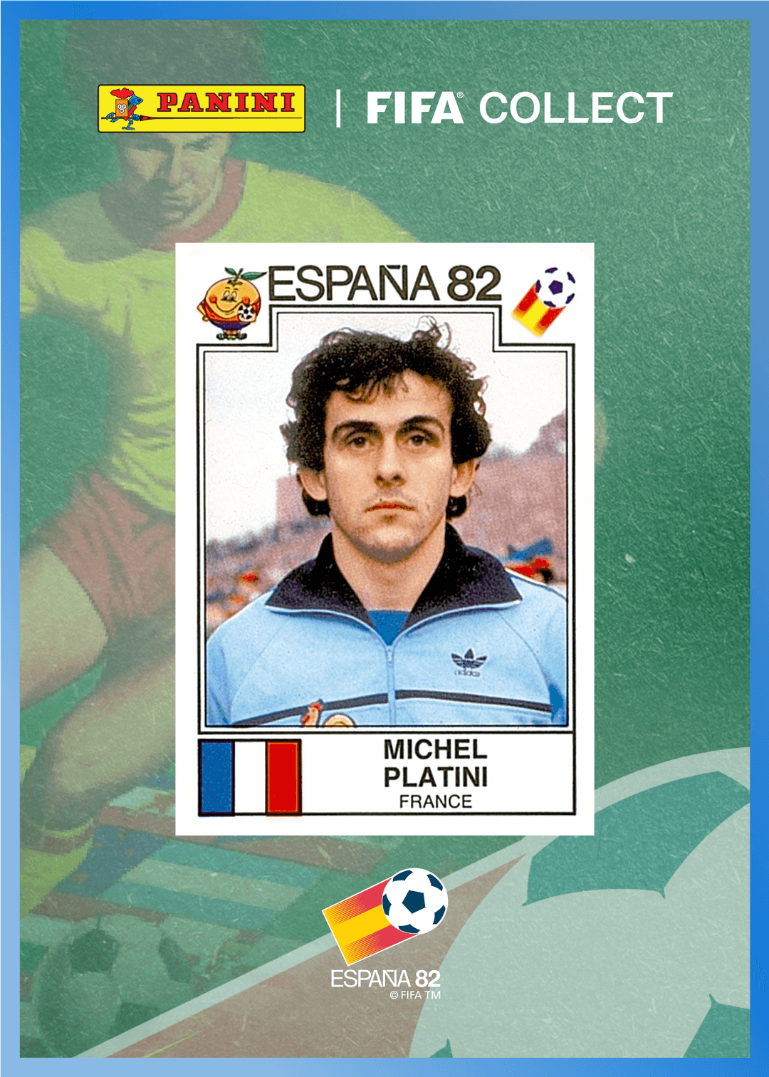 Michel Platini - SPAIN 1982 - FIFA Collect