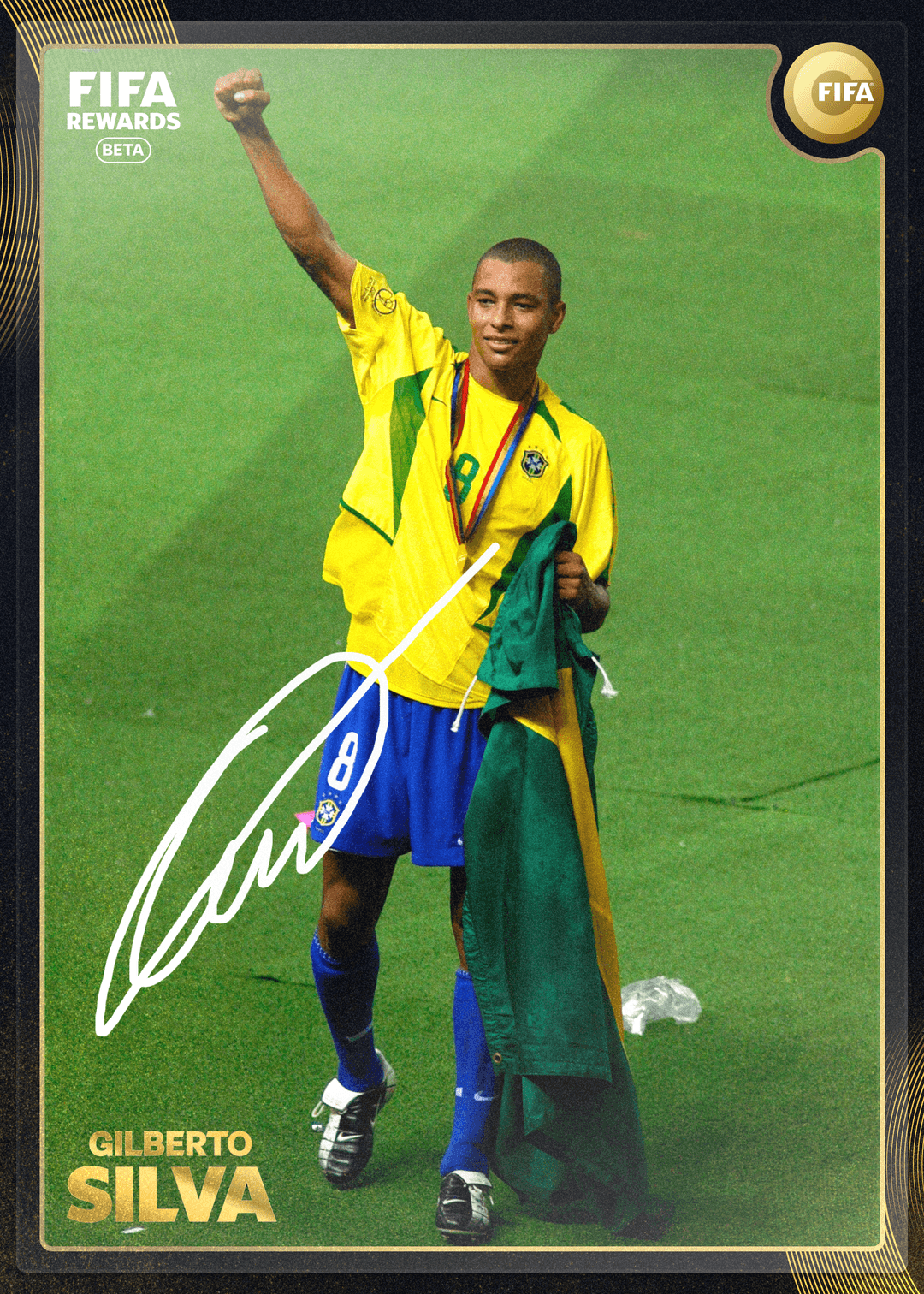 Gilberto Silva Signed Digital Autograph - FIFA Collect